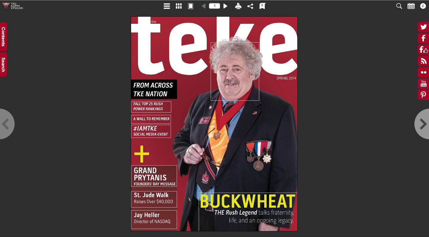TKE Launches New Branding of The Teke Magazine | TKE.org